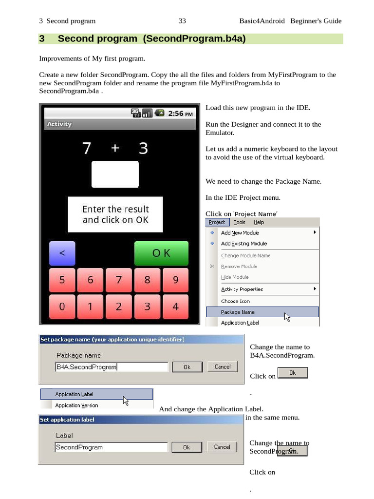 B4a Bab03 04 Secondprog Ide | PDF