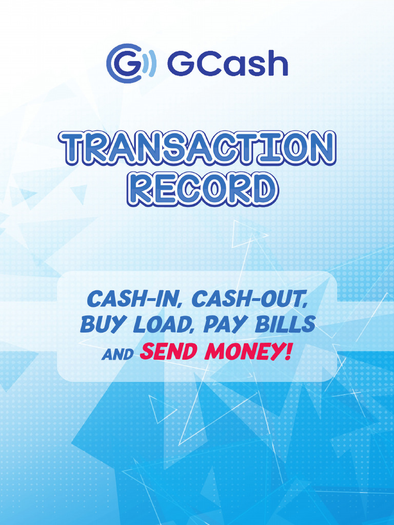 Gcash Template A5 | PDF