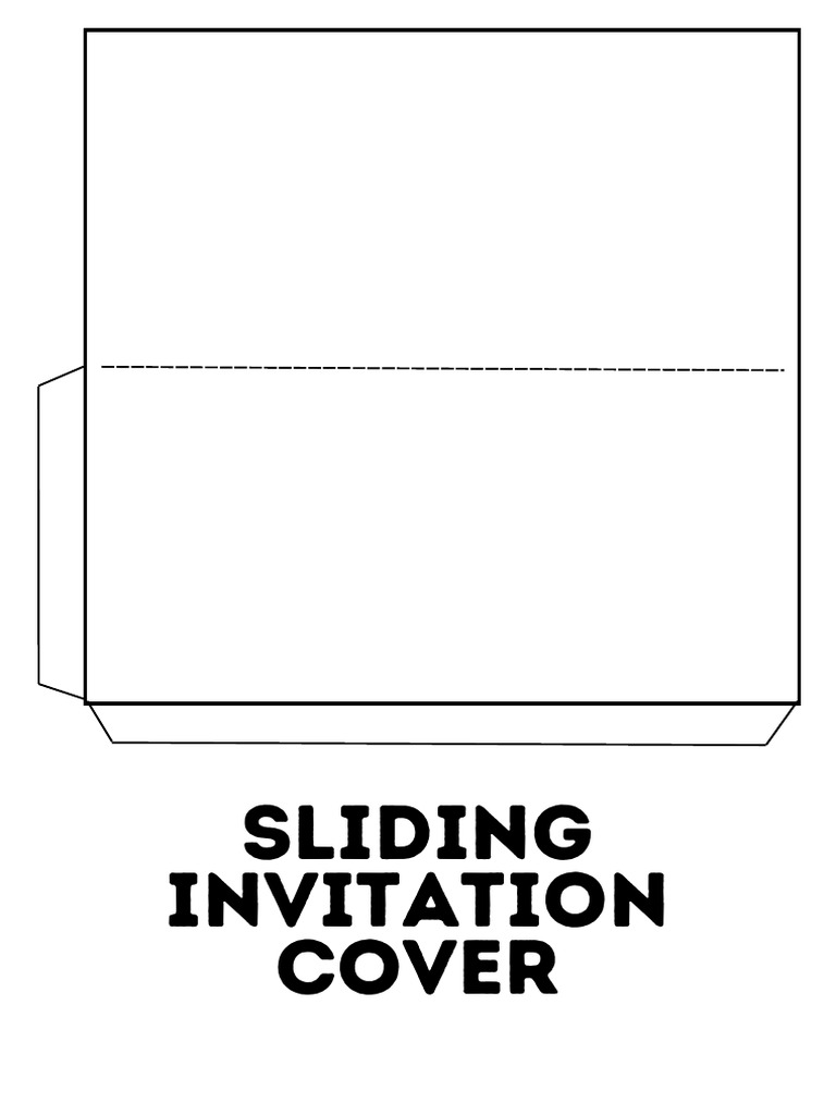 Sliding Invitation Template | PDF