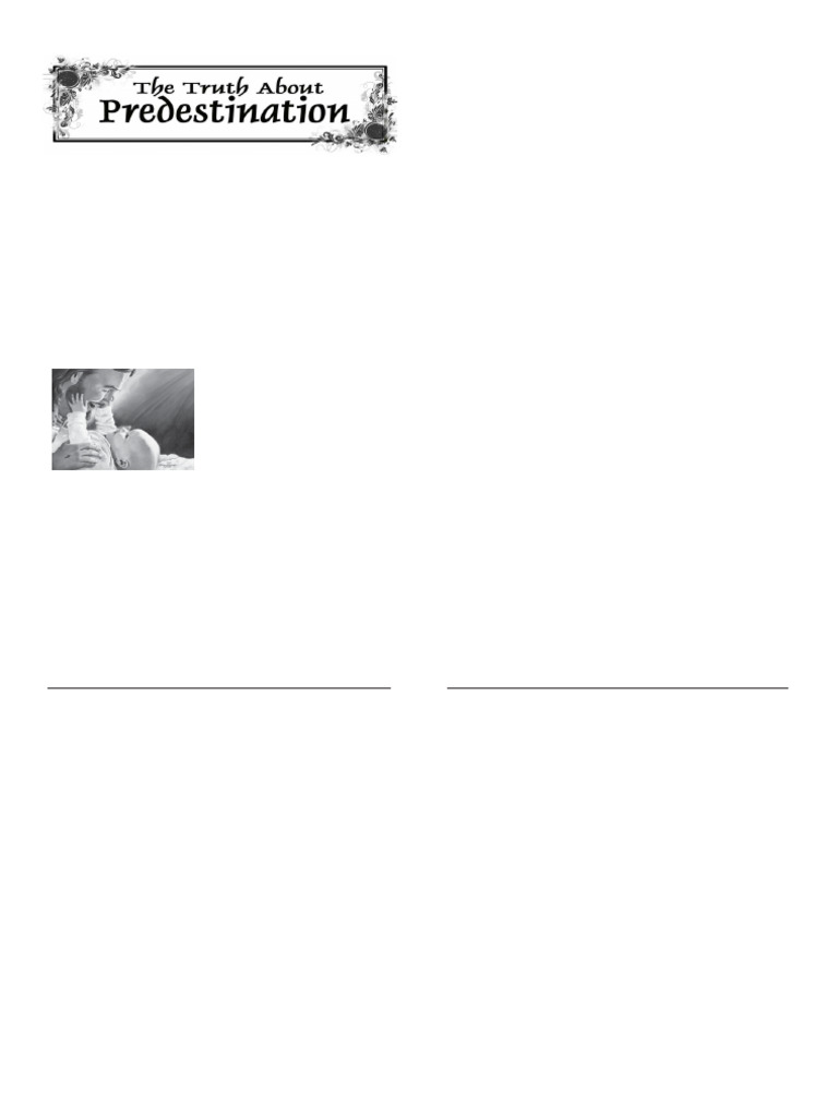 CHP 05 Predestination | PDF