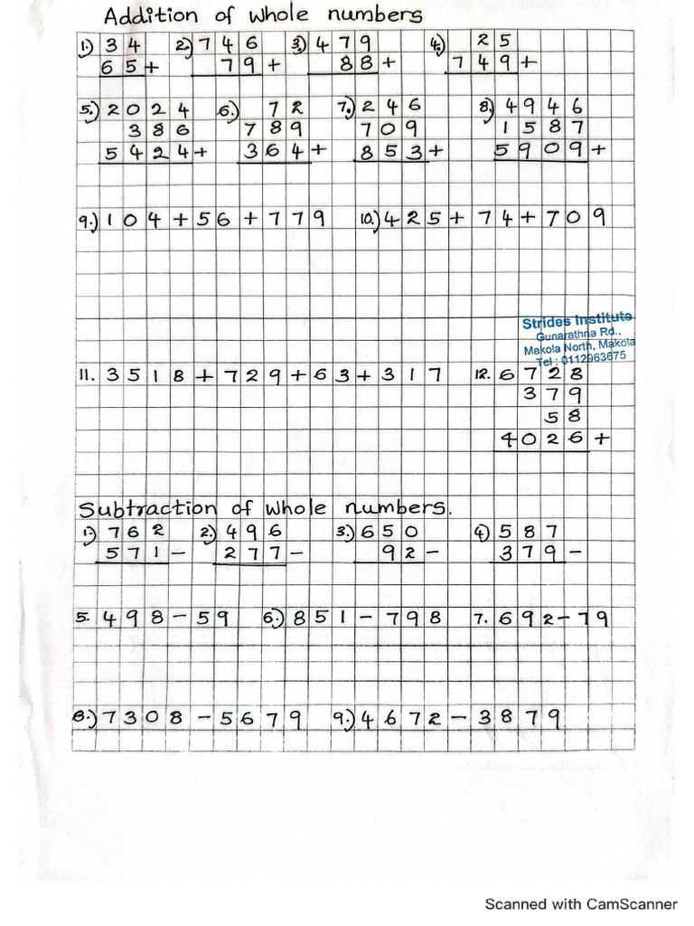 Grade 6 Numbers | PDF