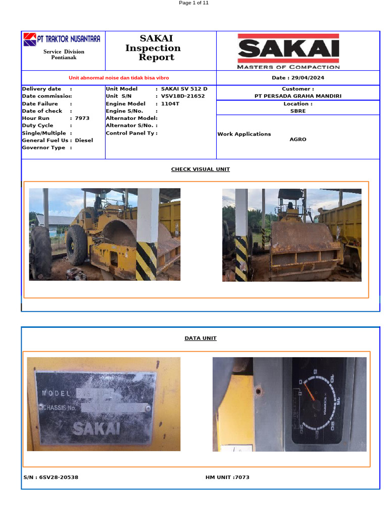 SAKAI SV512 D (RCPR-01) New | PDF