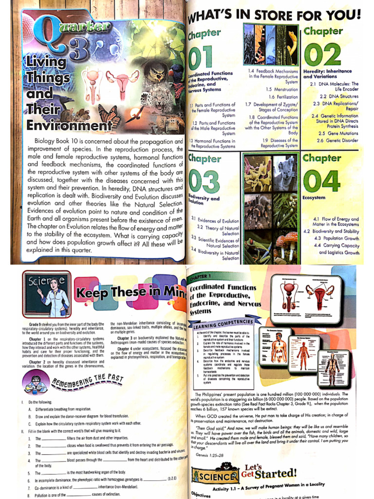 Science - Living Things and Their Environment | PDF