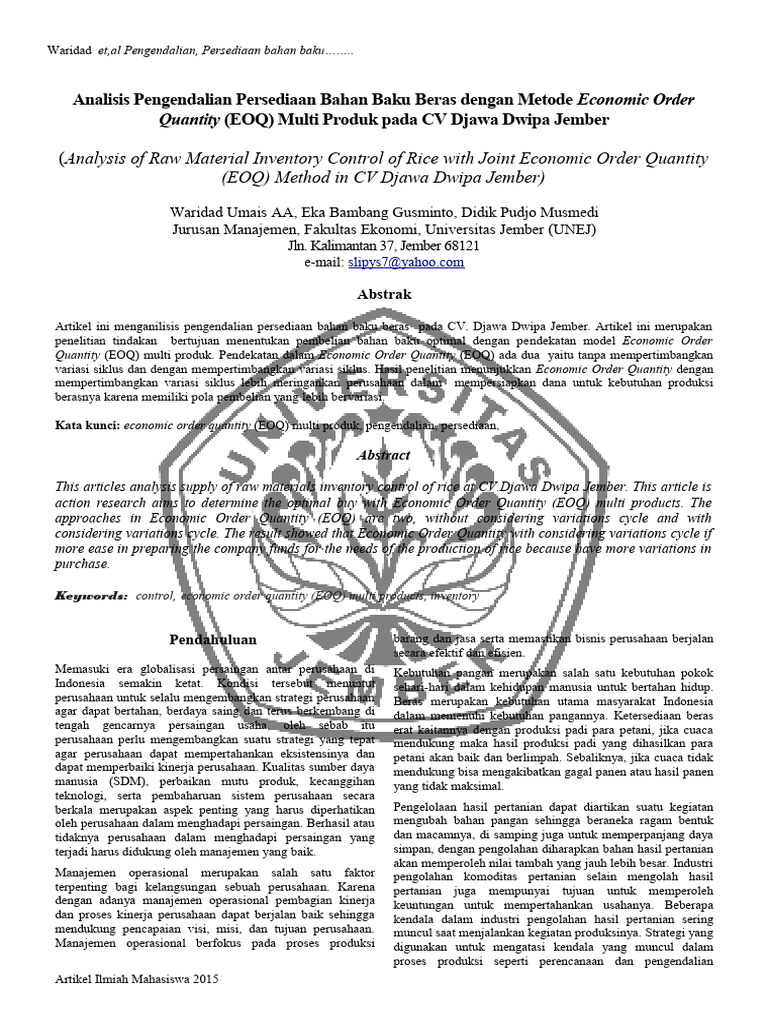 Waridad Umais Al Ayyubi | PDF