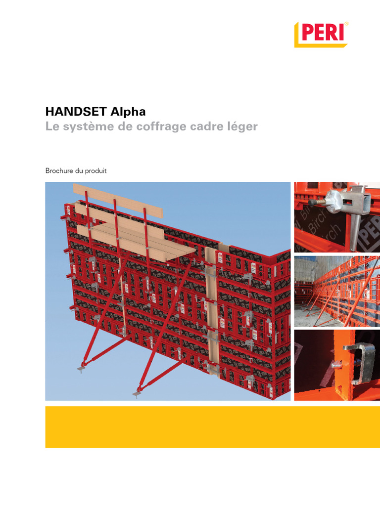 HANDSET Alpha Coffrage PERI | PDF