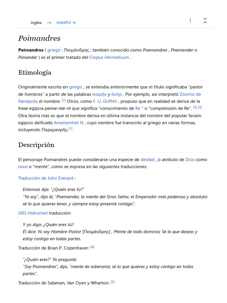 0 Poimandres W | PDF