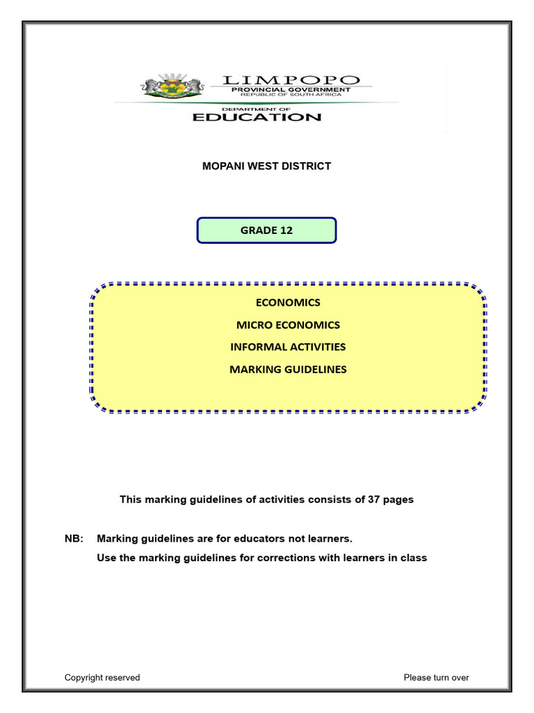 2024 Term 2 ECON Activities - MG | PDF