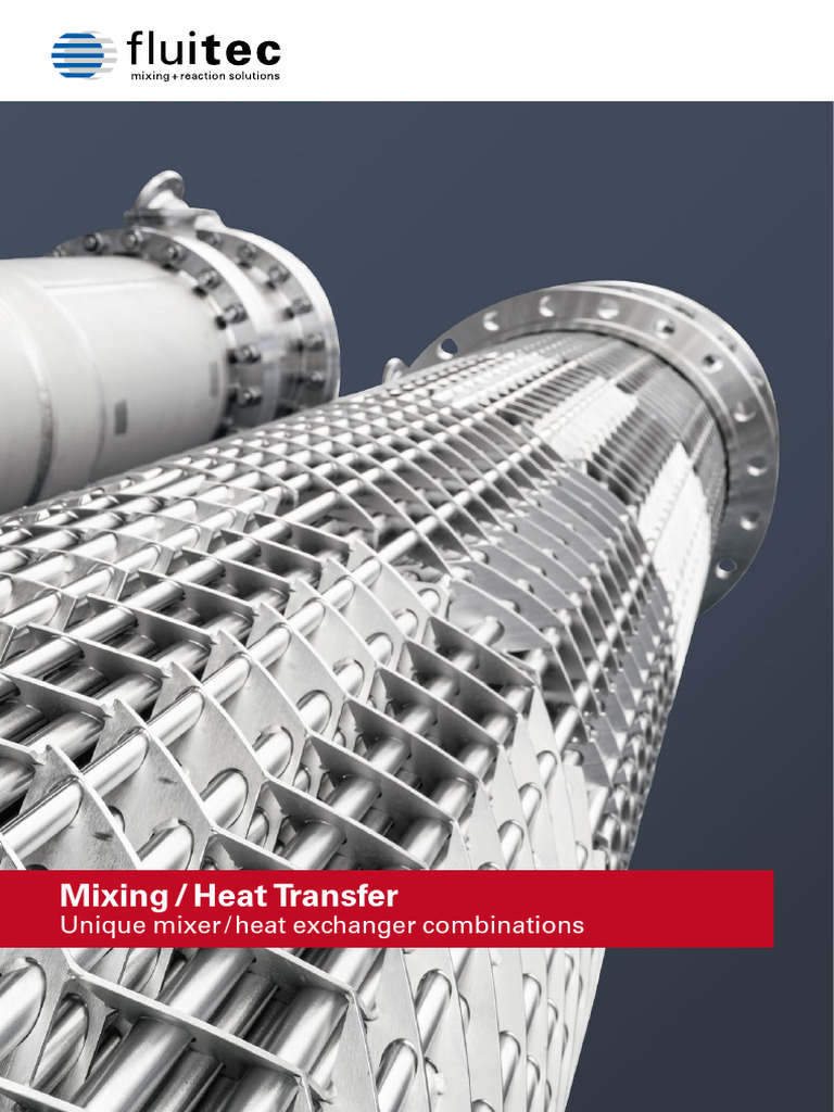 Fluitec Heat Exchanger 2024 | PDF | Heat Exchanger | Viscosity