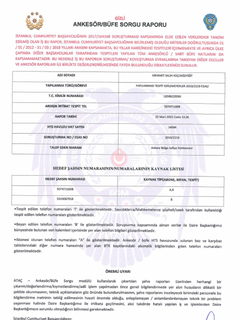 Ek1 ANALİZ RAPORU | PDF