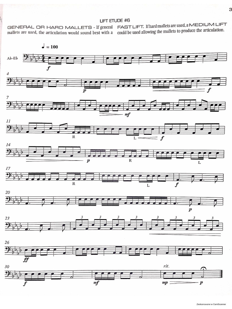 lift etude #6 - john beck | PDF