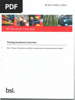 EN 12390-3 - 2019 Compressive Strength of Test Specimens (Concrete ...
