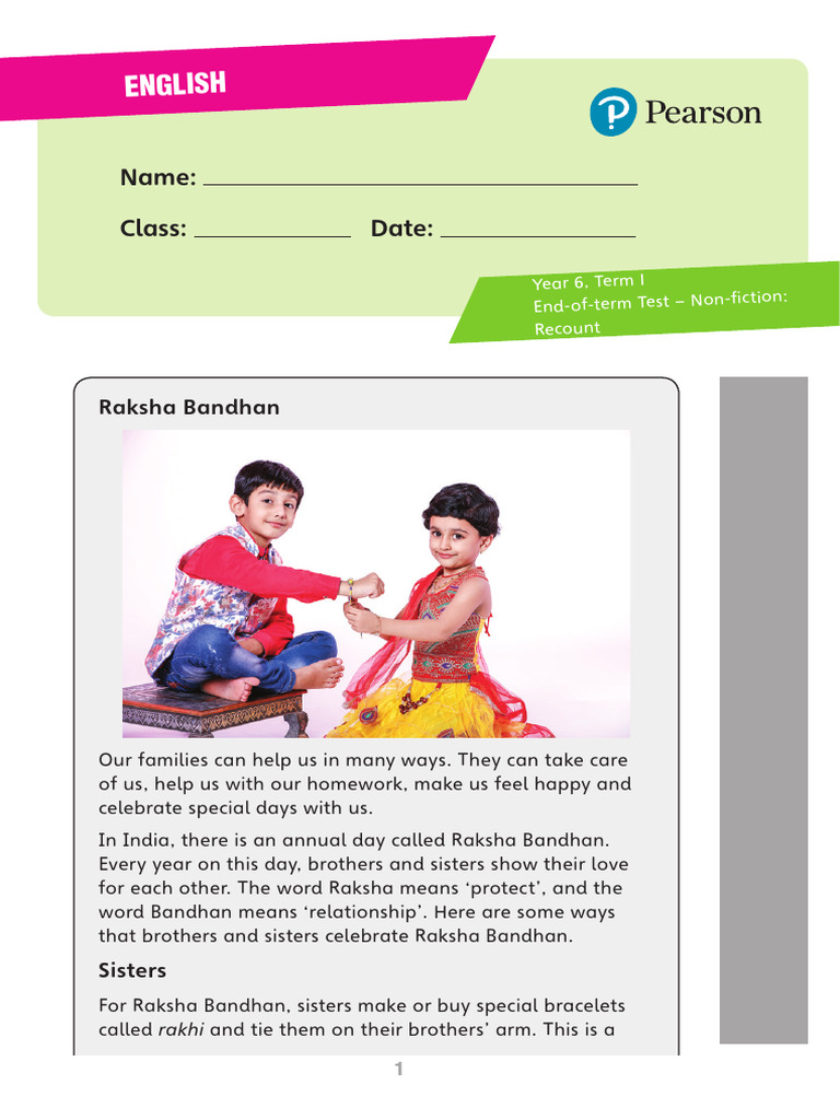 Ip PT Ip English Y6 T1eot2021 | PDF