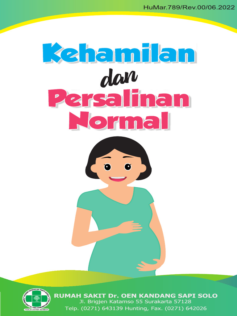 E Leaflet Kehamilan Dan Persalinan Normal | PDF