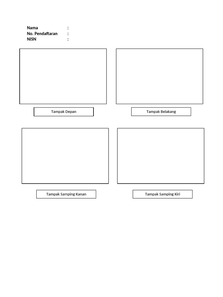 Format Foto Rumah USK | PDF