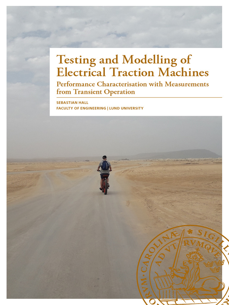 Testing and Modelling of Electrical Traction Machines | PDF