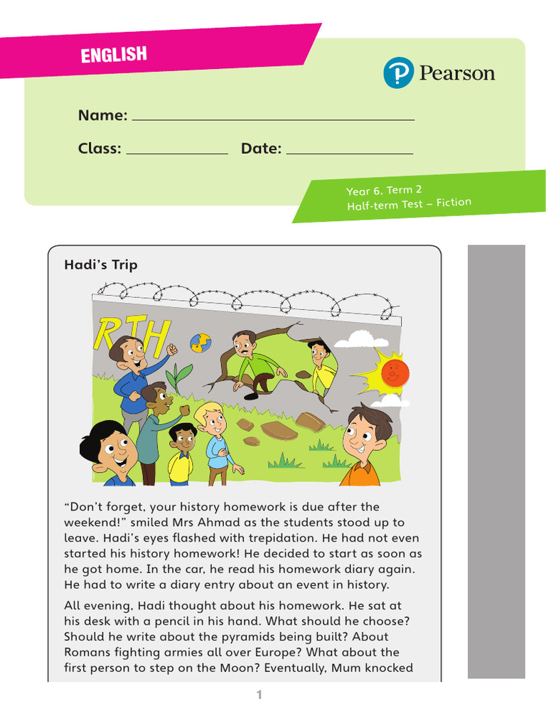 Ip PT Ip English Y6 t2ht2021 | PDF