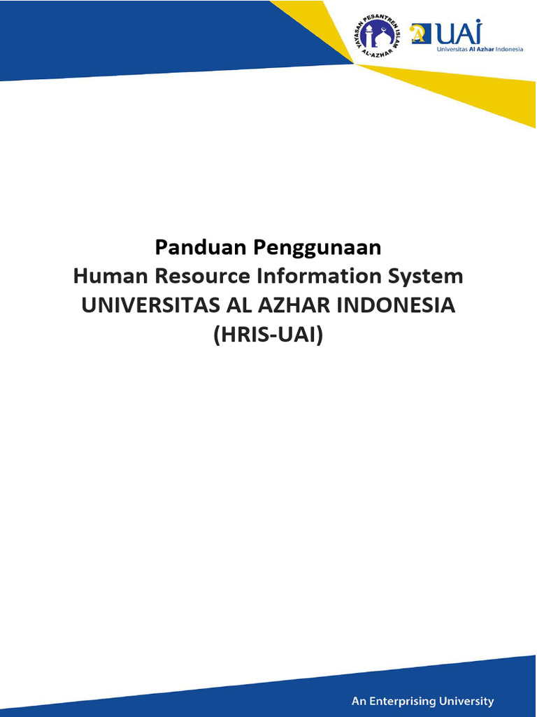 Panduan Penggunaan Hris Uai | PDF