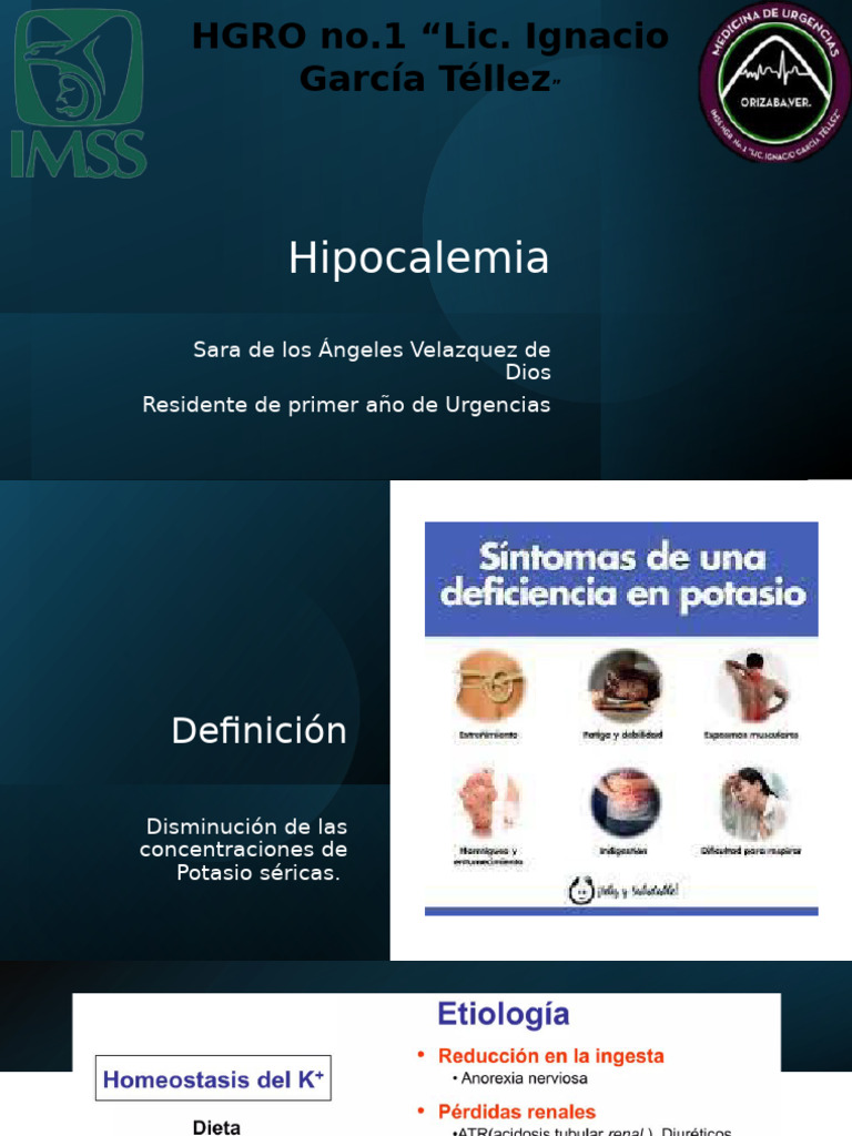 Hipo Kalemia | PDF