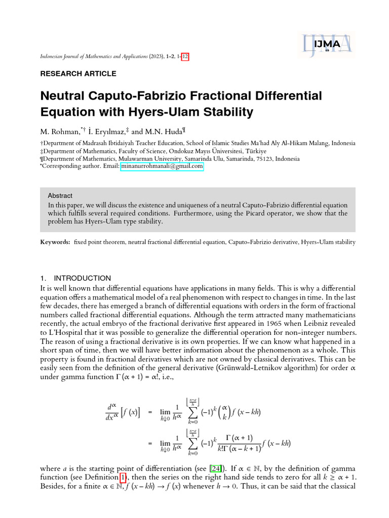 Ijma 1 | PDF | Stability Theory | Mathematical Objects