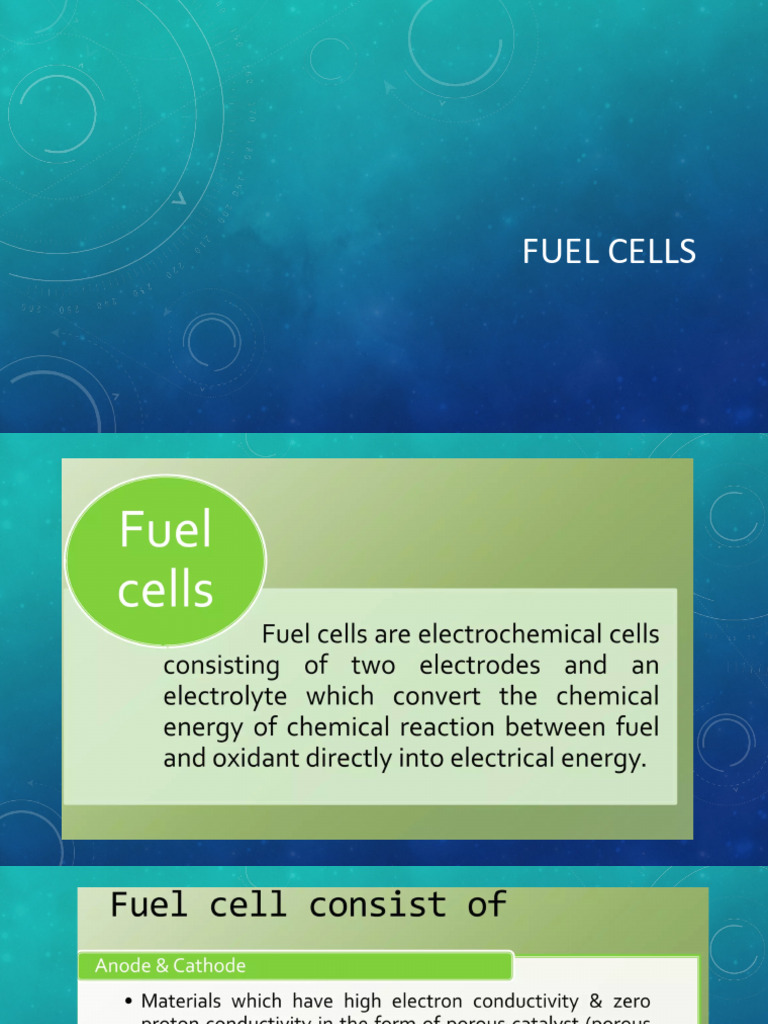 8 Fuel Cells | PDF