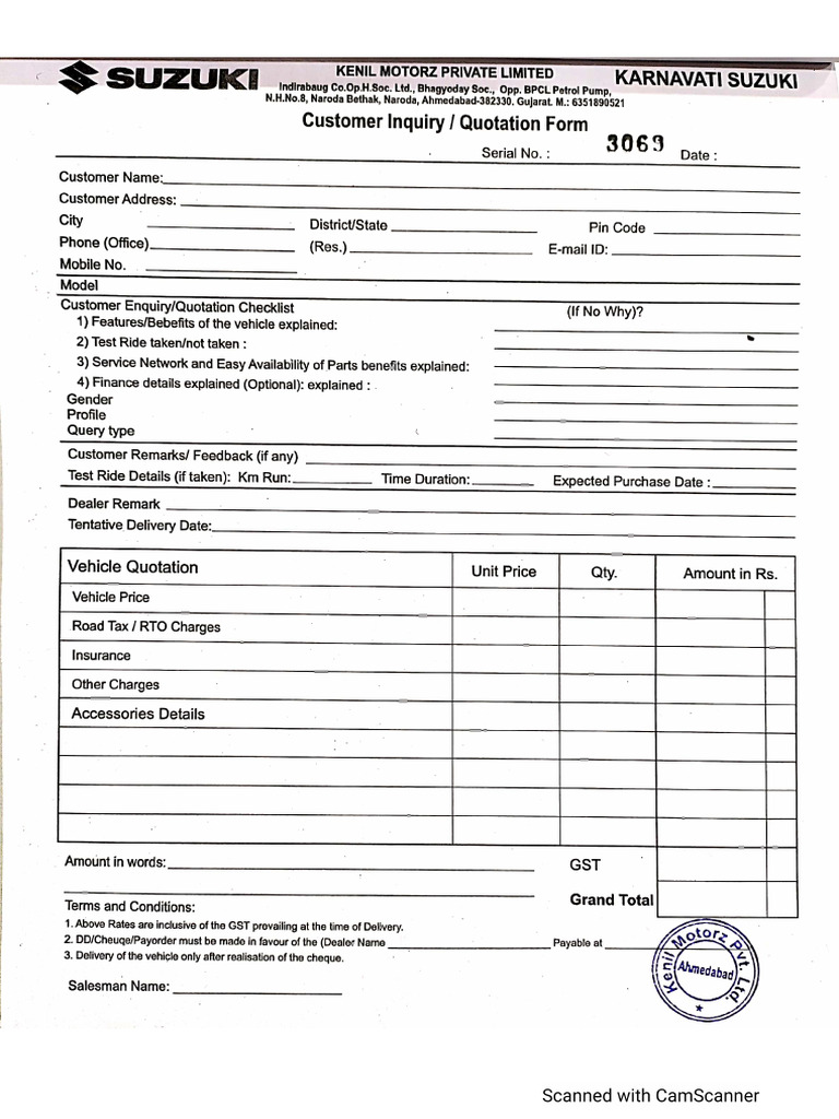 Cot & DP Kenil | PDF