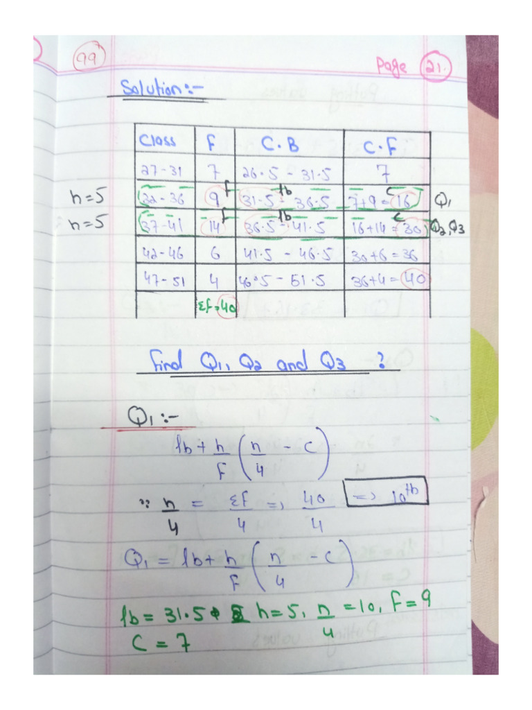 Statistics Notes (98 To 146 Pages) Part 3 | PDF