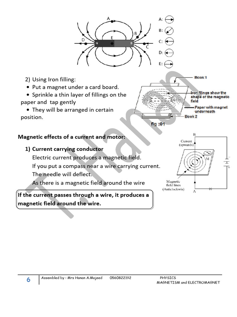 Classified paper-MAGNETISM - GRADE 9 | PDF