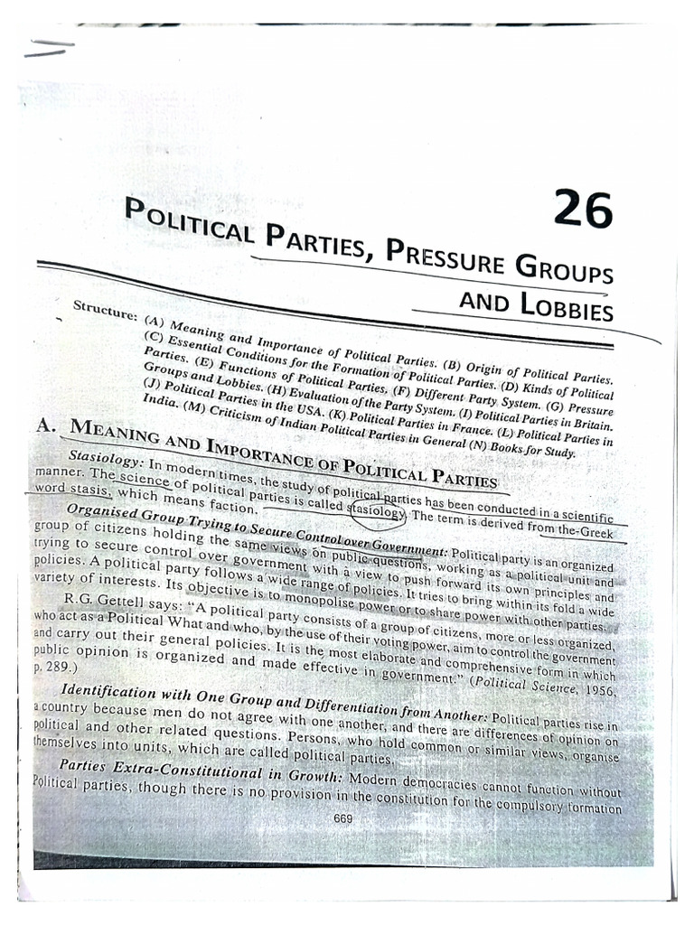 Political Science 2 | PDF