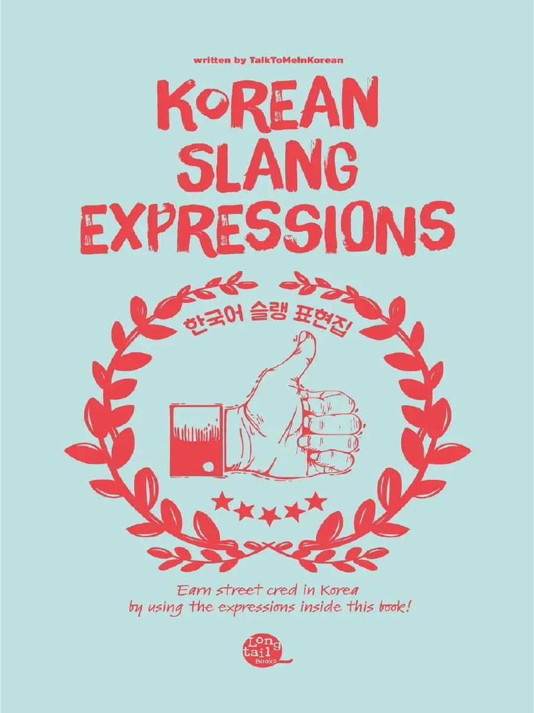 PDF Korean Slang Expressions by Talk To Me in Korean Compress | PDF