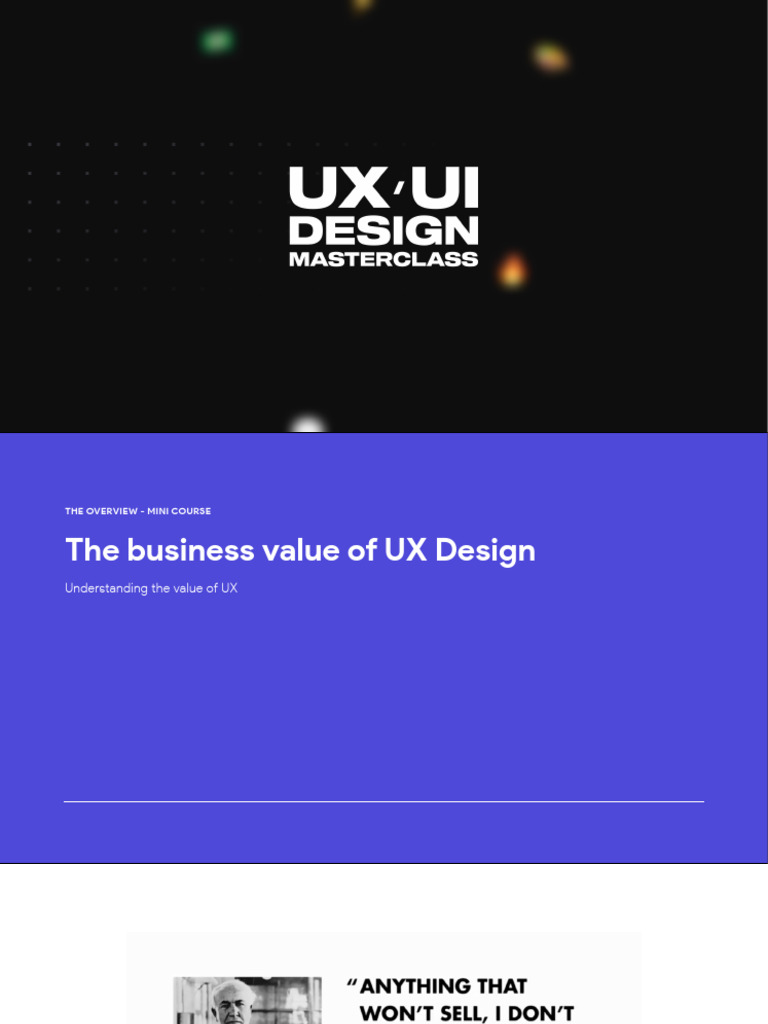 UX Master | PDF