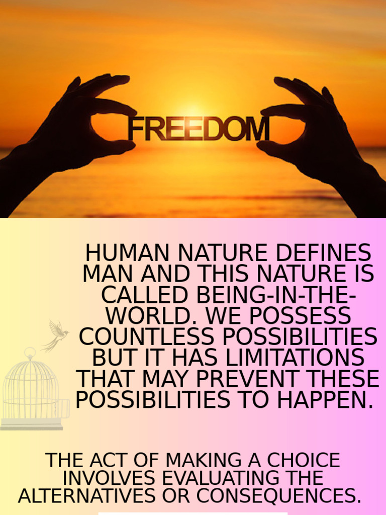 Freedom of The Human Person | PDF