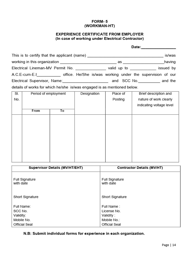 Form 5 | PDF