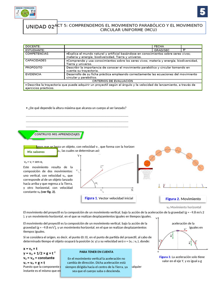 D5º ACT 5-CYT-U2 | PDF