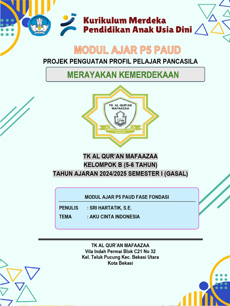 40 TK B Smt1 04 P5 Kemerdekaan | PDF