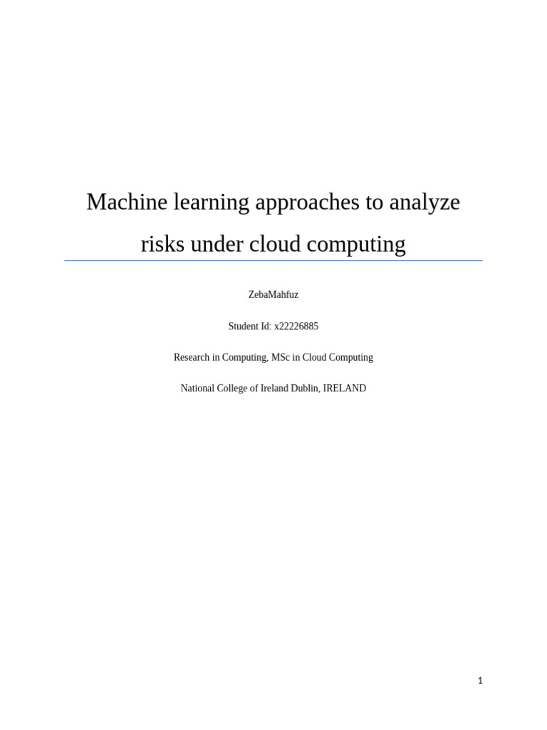 Zeba Final Work(1) | PDF