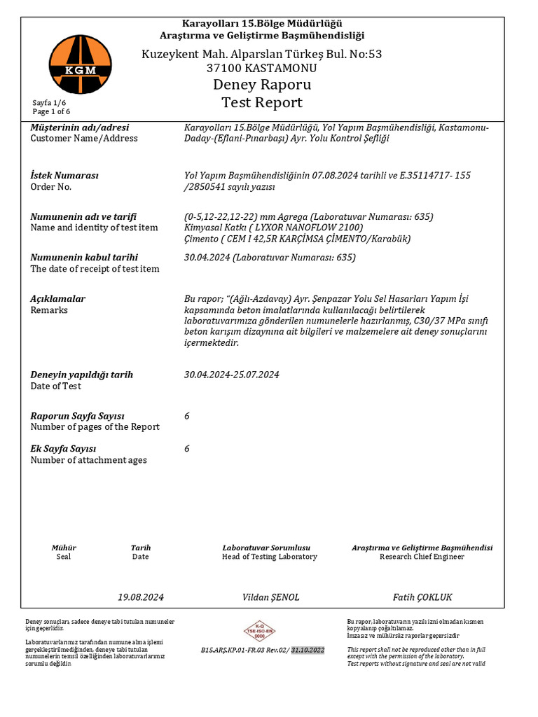 Esli̇na-Datco c30-37 Beton Di̇zayni | PDF