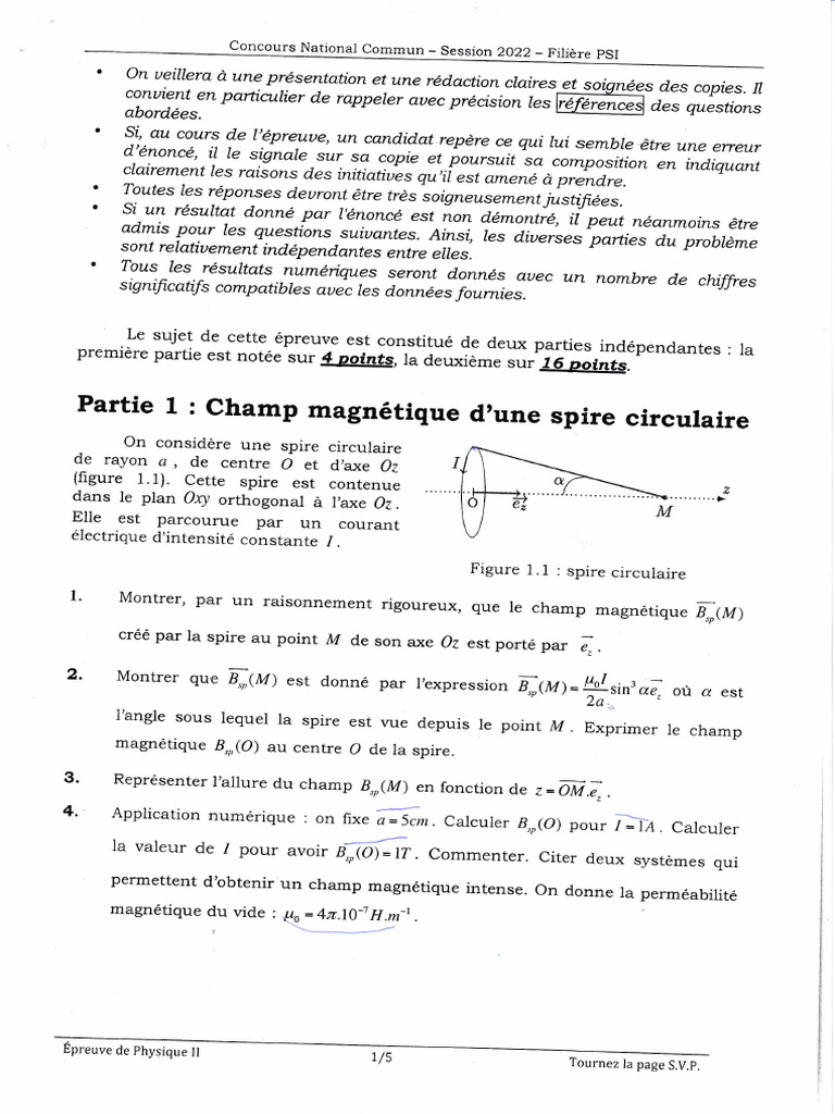 CNC Phy 2 Psi 2022 | PDF