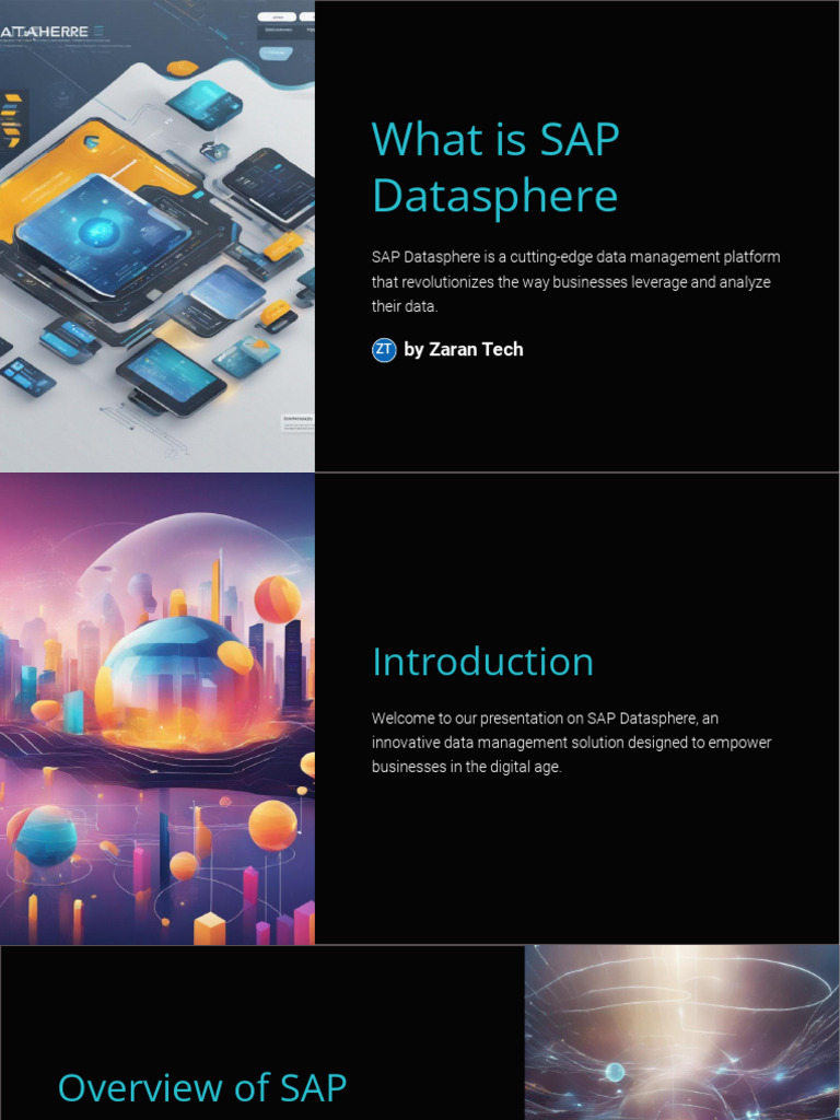 Datasphere ppt | PDF