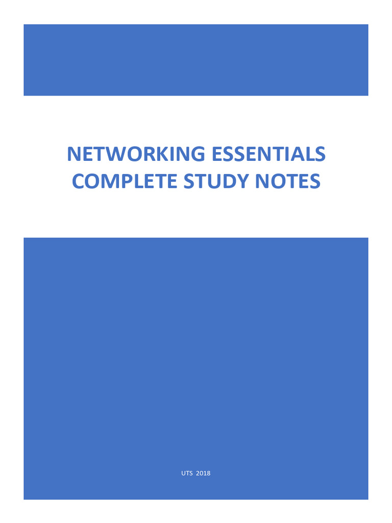 Networking Essentials | PDF