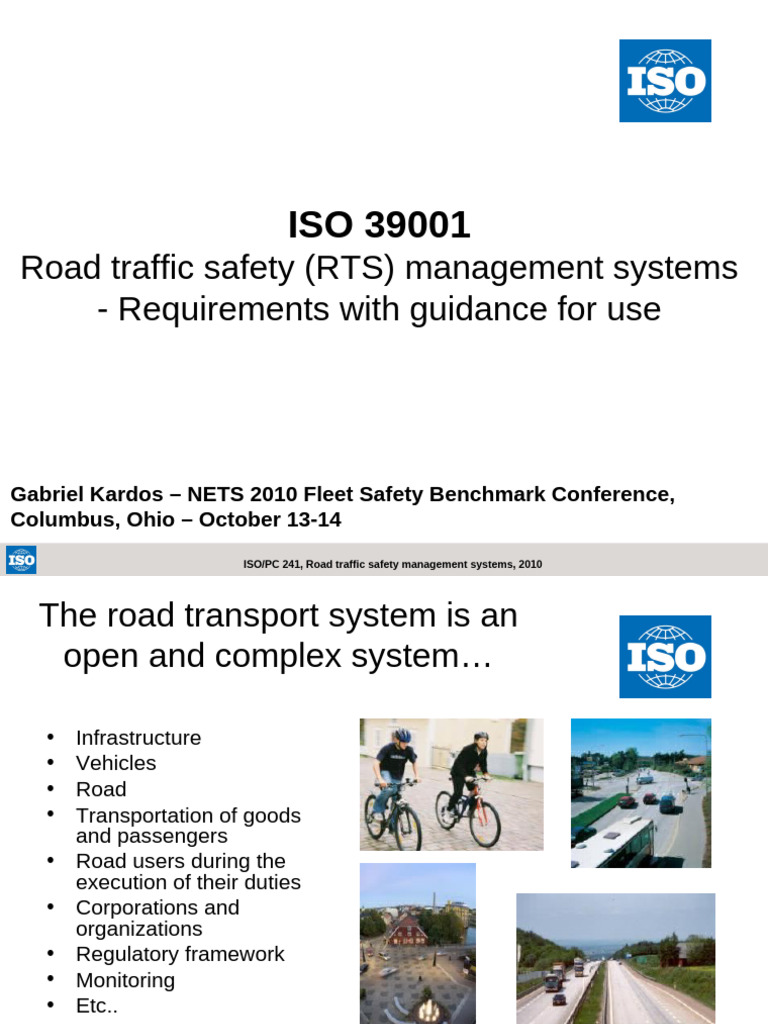 Iso 39001 RTS | PDF