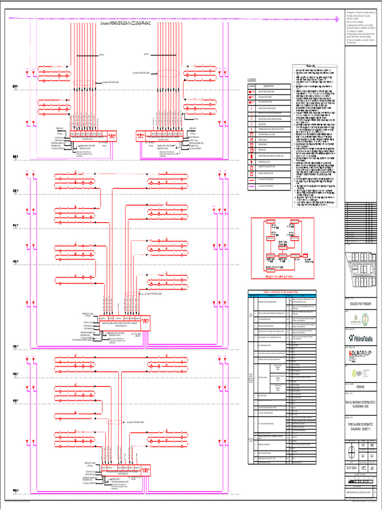 Fire Alarm Schematic | PDF | Equipment | Active Fire Protection