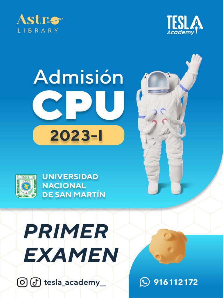 Primer Examen CPU 2023 - I | PDF