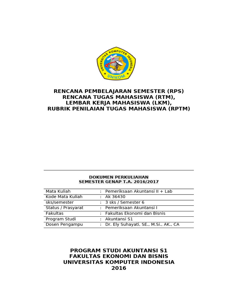 RPS Audit-2 S1 Ely | PDF