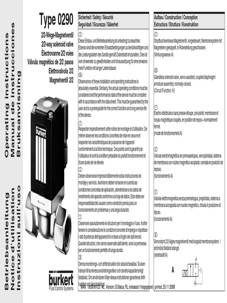Mi Solenoid Valve 0290 - en | PDF