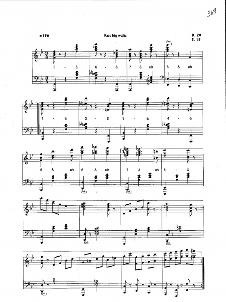 Fast Big Waltz | PDF