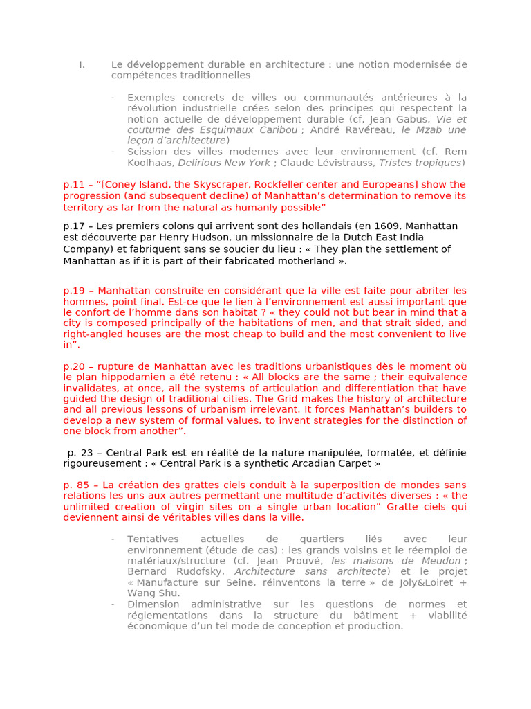 Littérature_extraits notables_Koolhaas | PDF