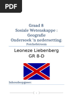 GR 9 LO Kwartaal 1 (Doelwitstelling - Persoonlike Lewenstylkeuses) | PDF