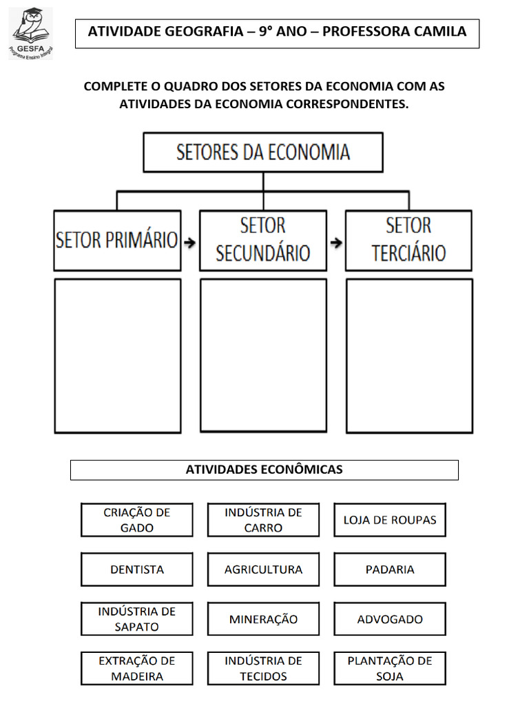 Setores Da Economia | PDF