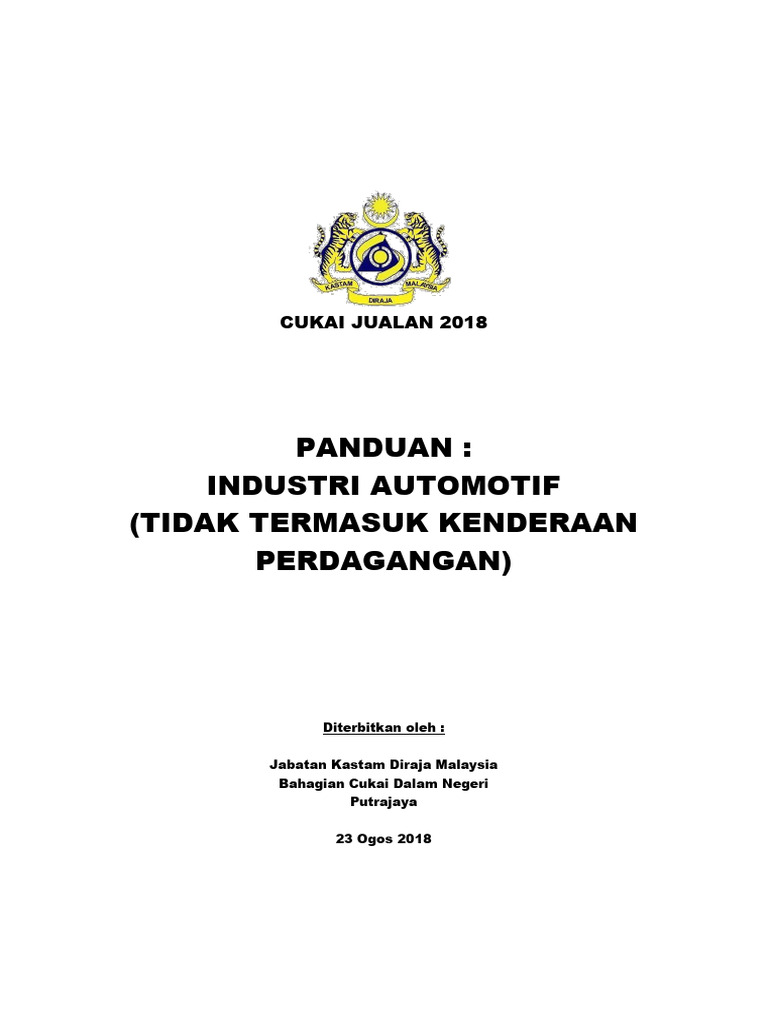 Panduan Industri Automotif | PDF