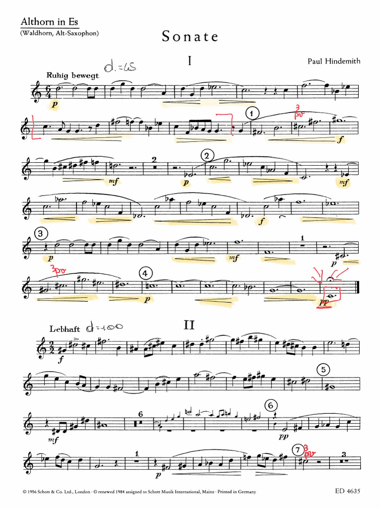 IMSLP311144-PMLP501600-Althorn Sonata - Althorn Part | PDF